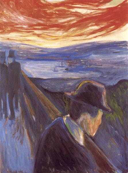 Edvard Munch Paintings & Artwork Gallery in Chronological Order