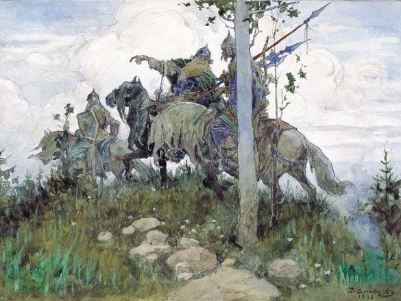 Viktor Vasnetsov Paintings & Artwork Gallery in Chronological Order